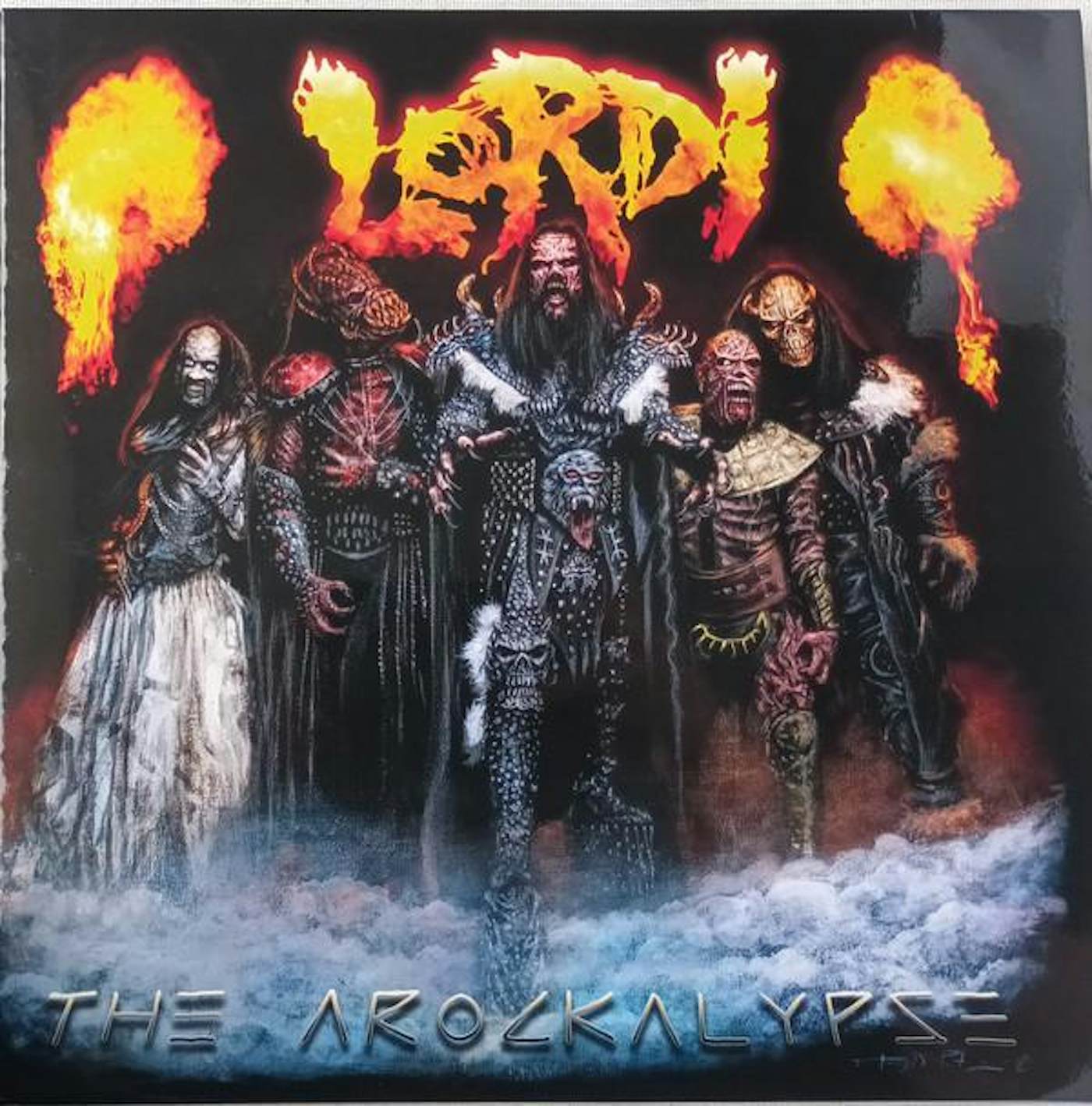 Lordi Arockalypse (180G/Flaming) Vinyl Record
