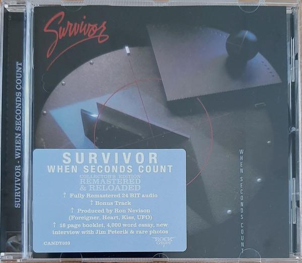 Survivor WHEN SECONDS COUNT CD