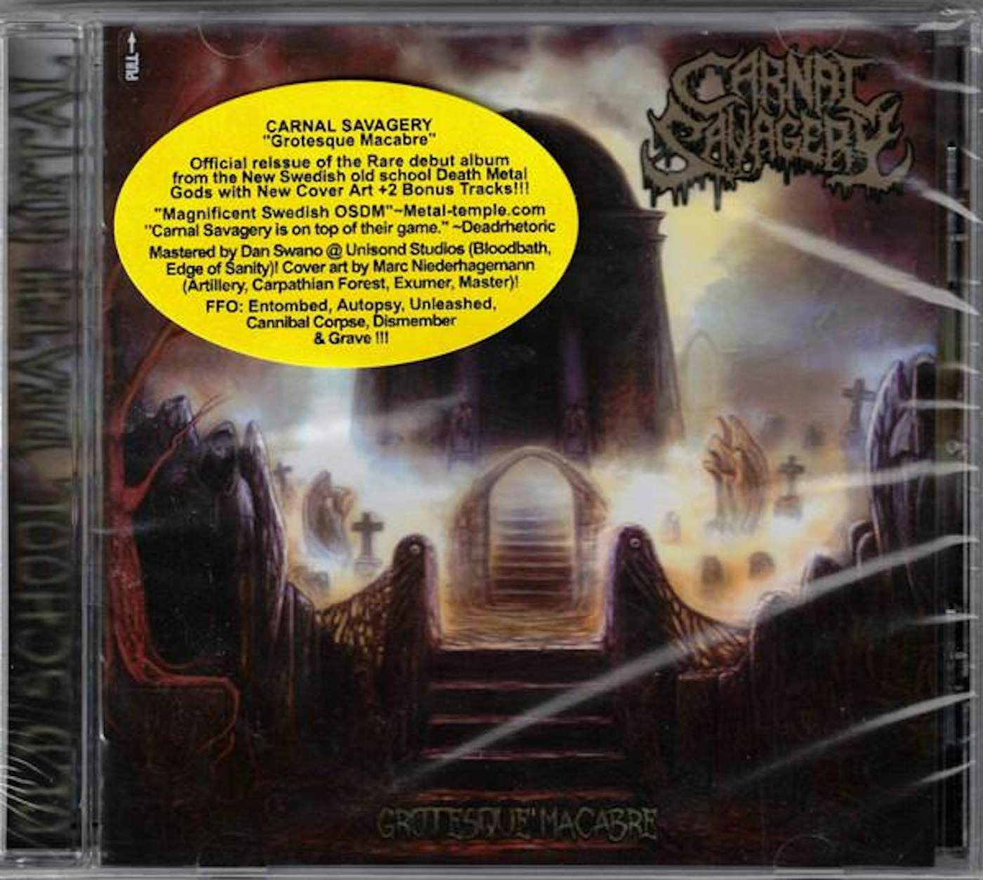 Carnal Savagery GROTESQUE MACABRE CD