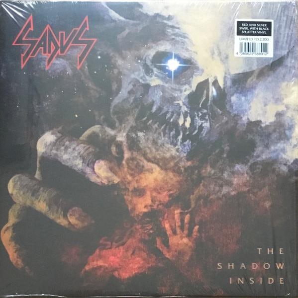 Sadus Shadow Inside (Silver, Red & Black Splatter) Vinyl Record