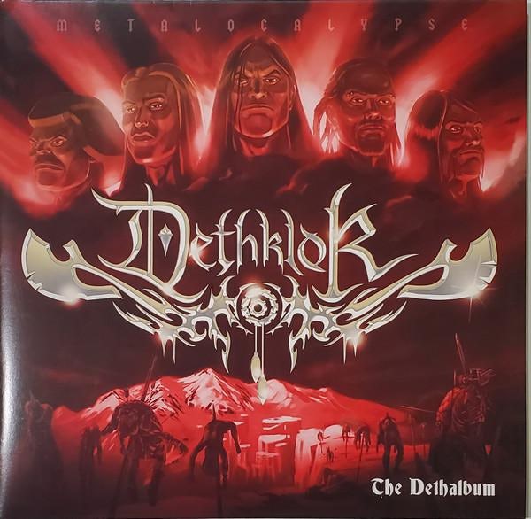 Dethklok The Dethalbum (Limited/Etched/2LP/Silver) Vinyl Record