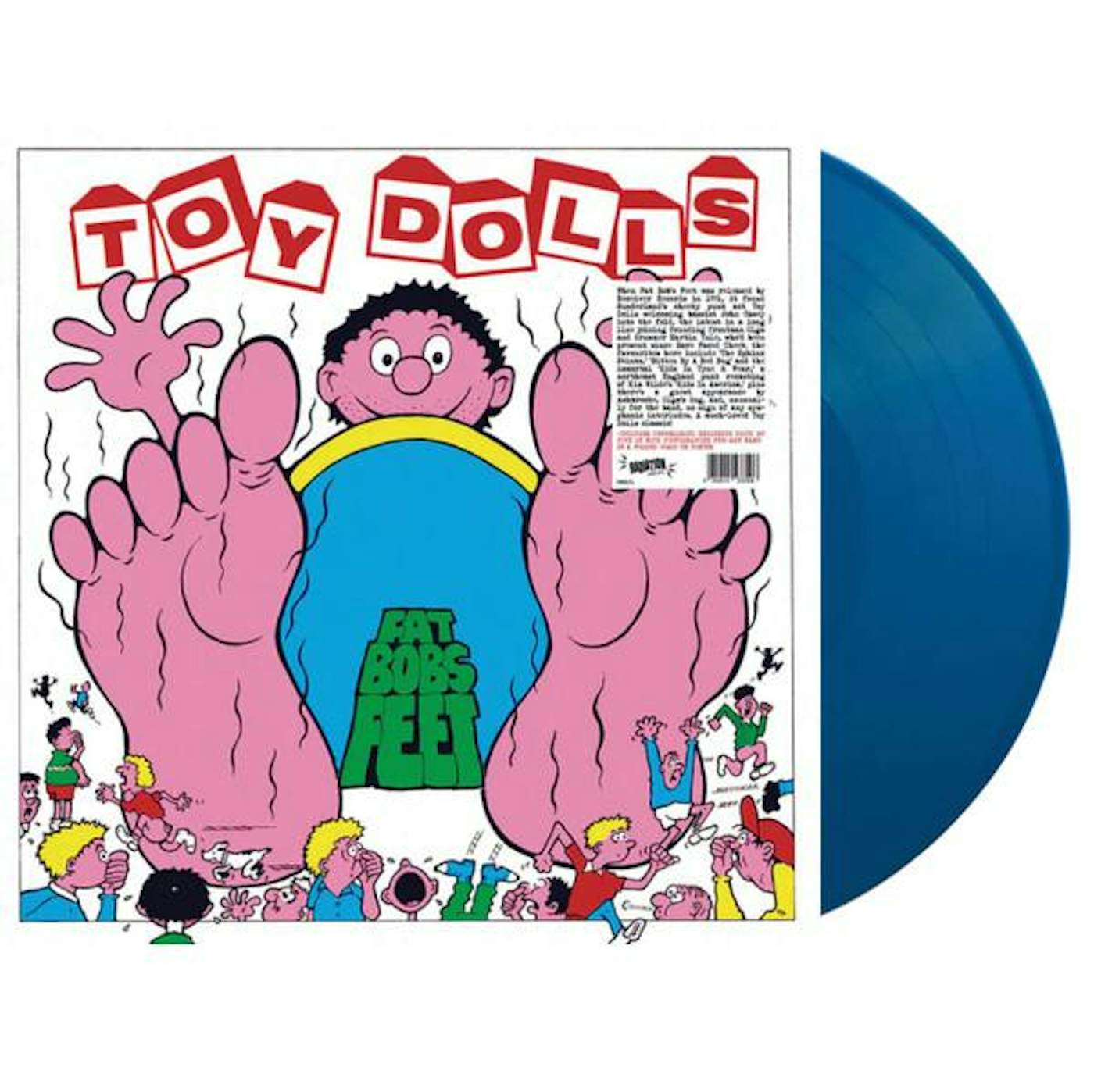 The Toy Dolls FAT BOBS FEET Vinyl Record