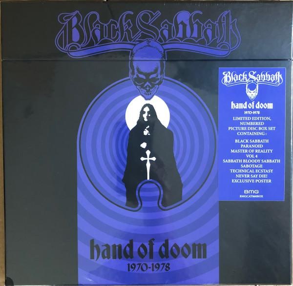 Black Sabbath Hand Of Doom 1970-1978 (Picture Disc) (8LP) Vinyl Record