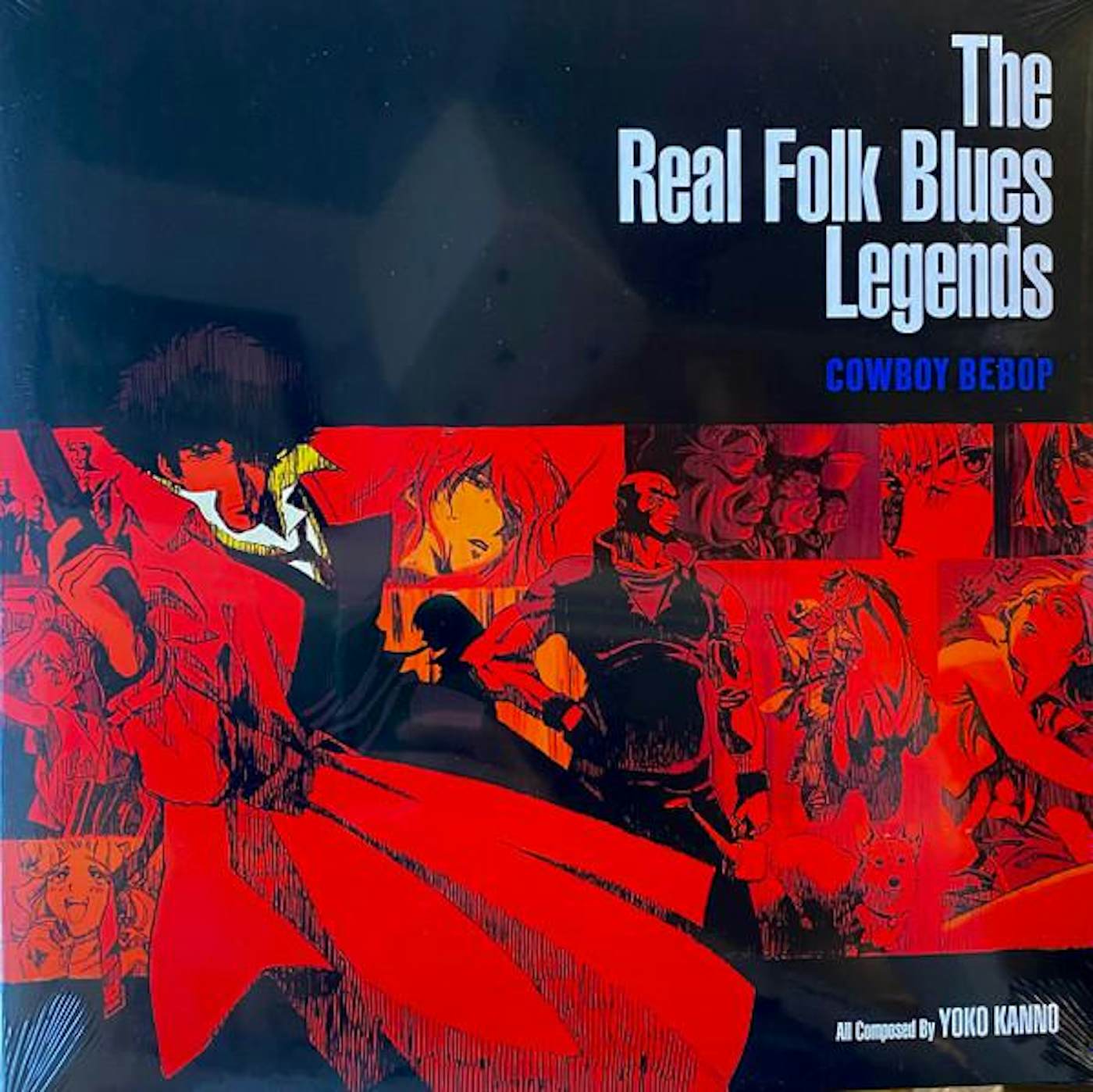 Seatbelts Cowboy Bebop: The Real Folk Blues Legends (2LP/Blue Marble) Vinyl Record