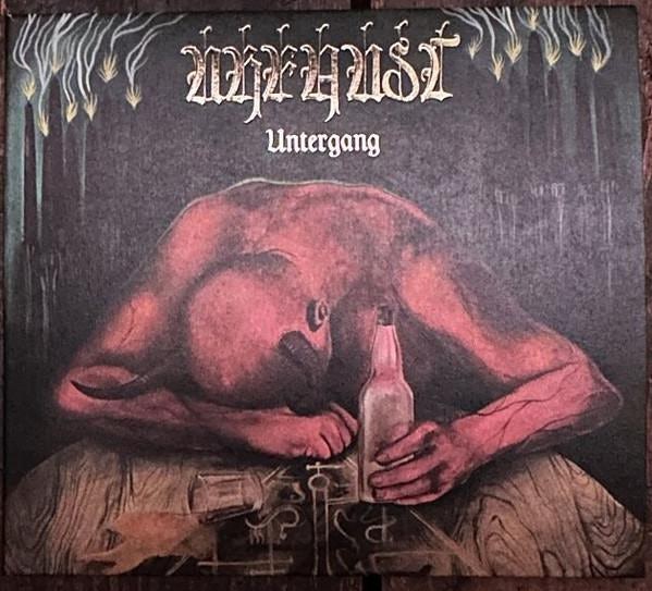 Urfaust UNTERGANG (GREEN MARBLED VINYL) Vinyl Record