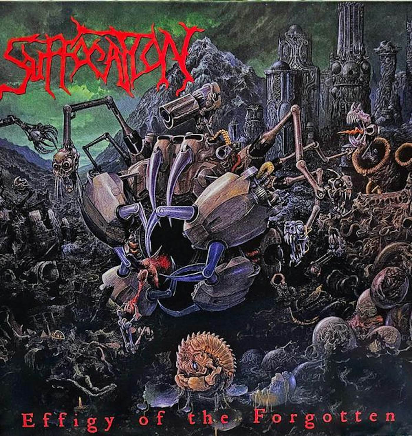 Suffocation EFFIGY OF THE FORGOTTEN (COLORED VINYL) Vinyl Record