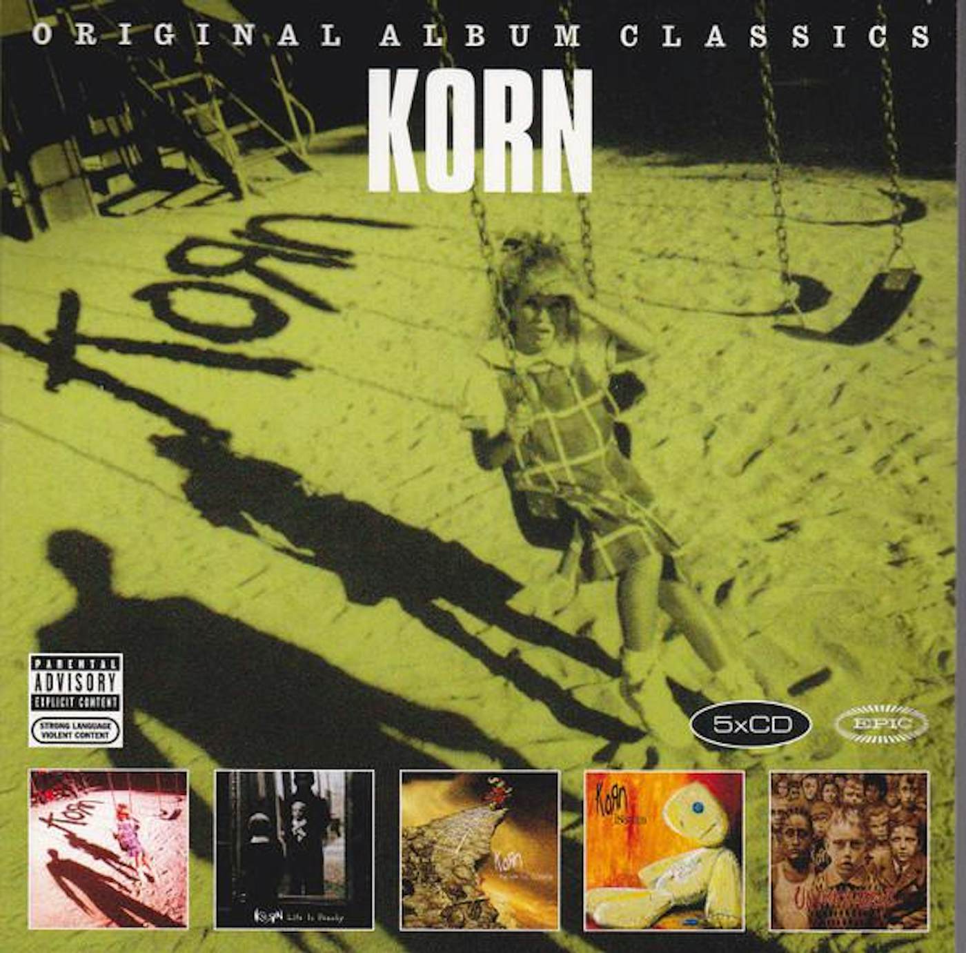 Korn ORIGINAL ALBUM CLASSICS CD