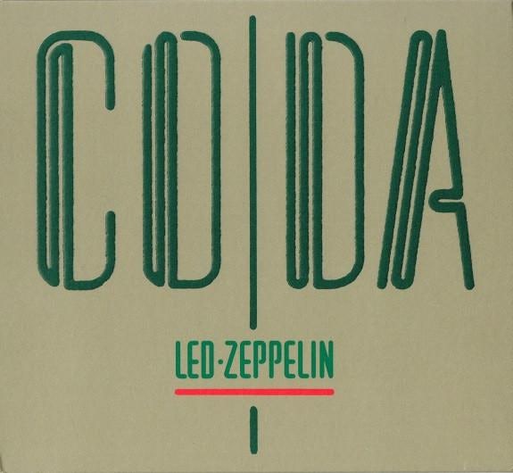 Led Zeppelin CODA CD