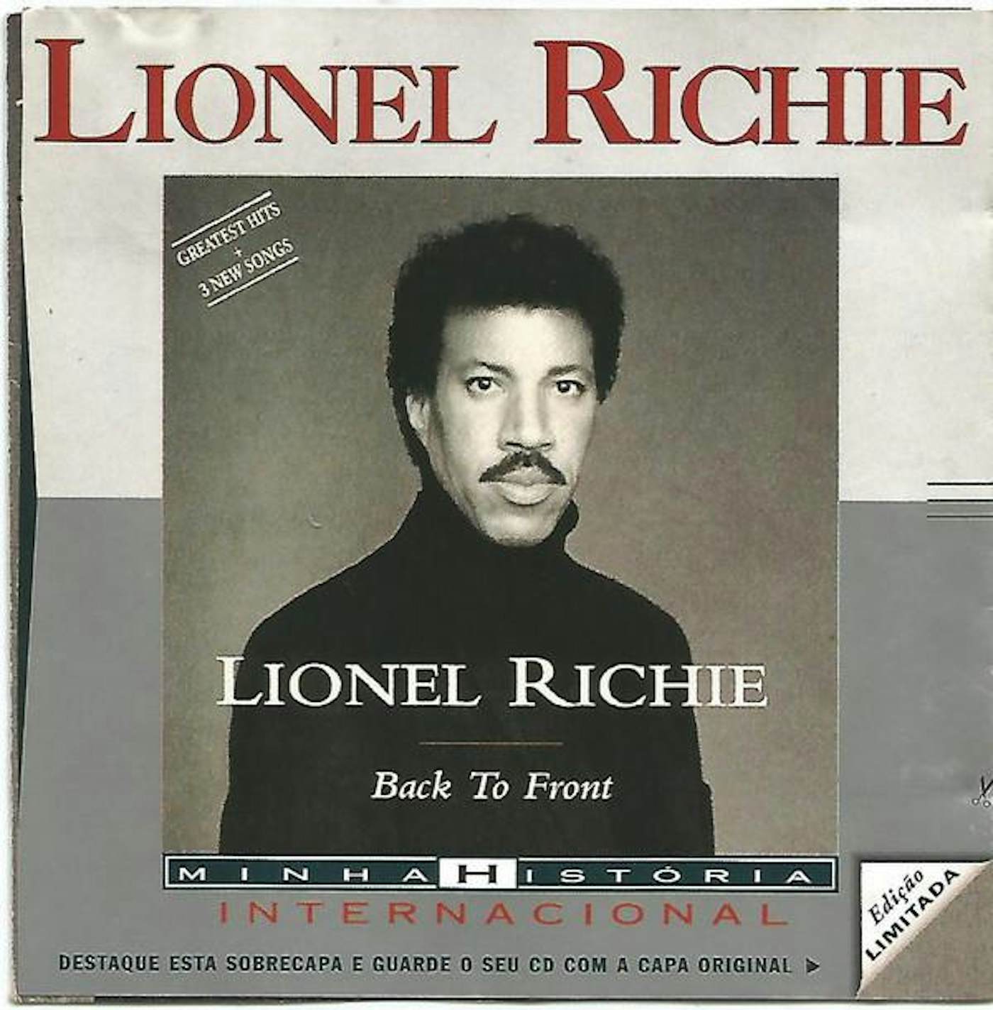 Lionel Richie BACK TO FRONT CD