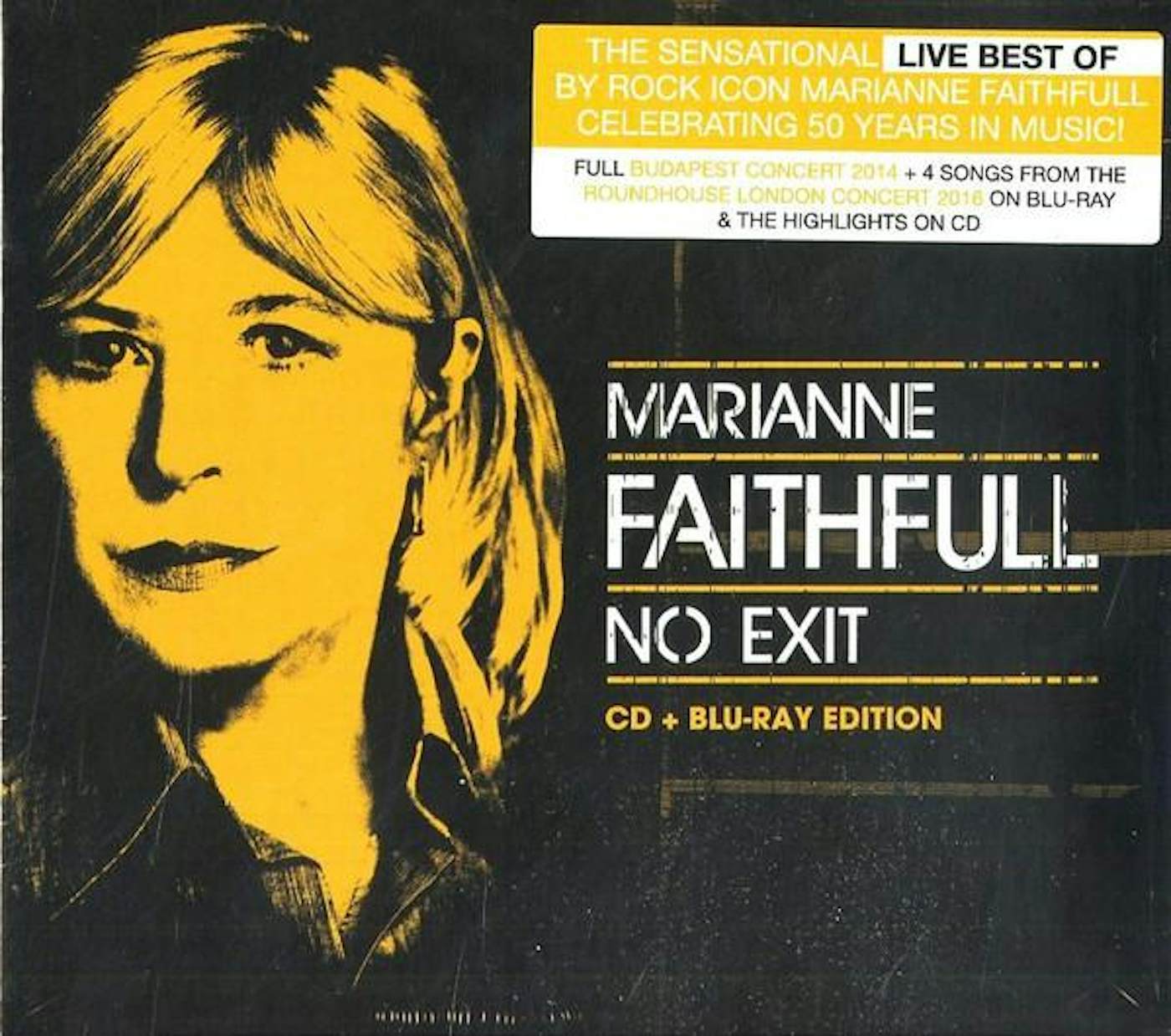 Marianne Faithfull NO EXIT CD
