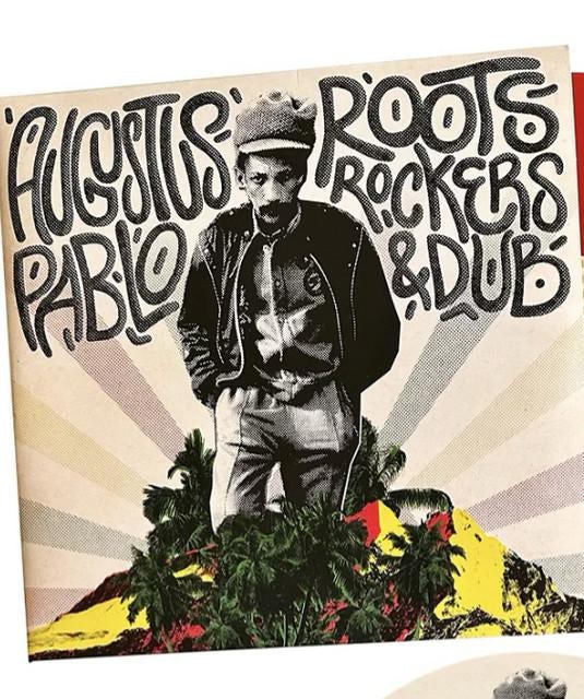 Augustus Pablo BLOWING WITH THE WIND Vinyl Record