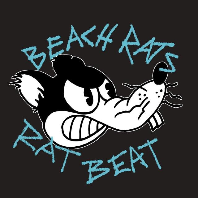 Beach Rats RAT BEAT - STANDARD TRANSLUCENT CLEAR Vinyl Record