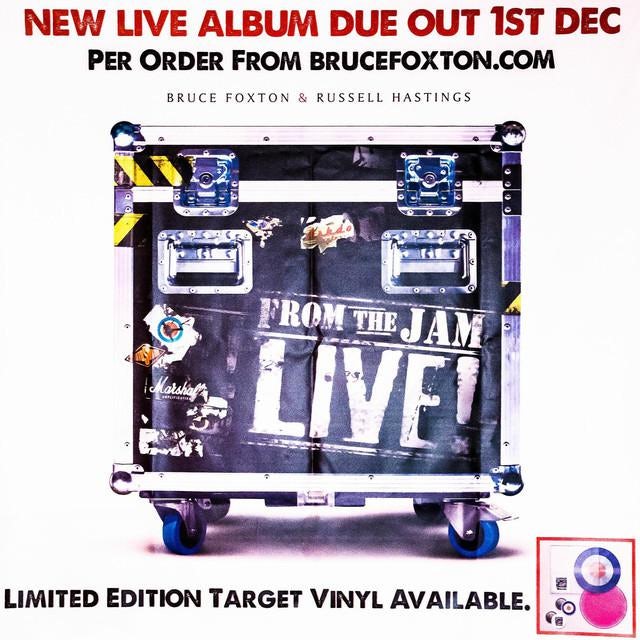 Bruce Foxton FROM THE JAM - LIVE Vinyl Record