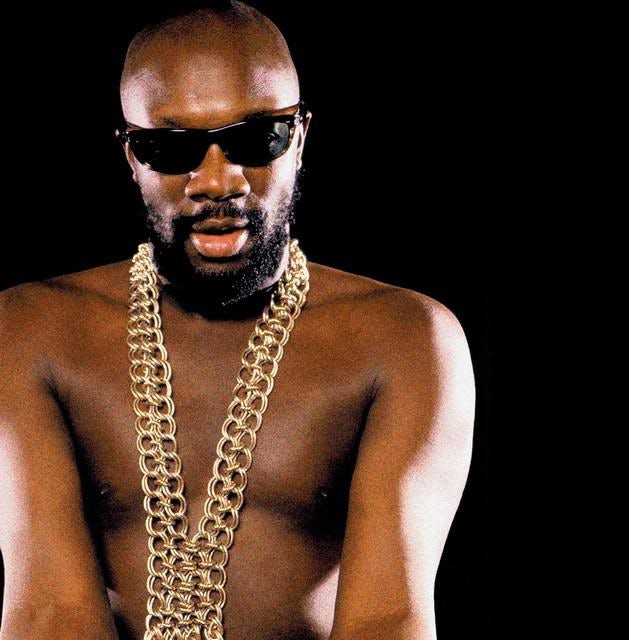 Isaac Hayes Solid Gold Tee (White)