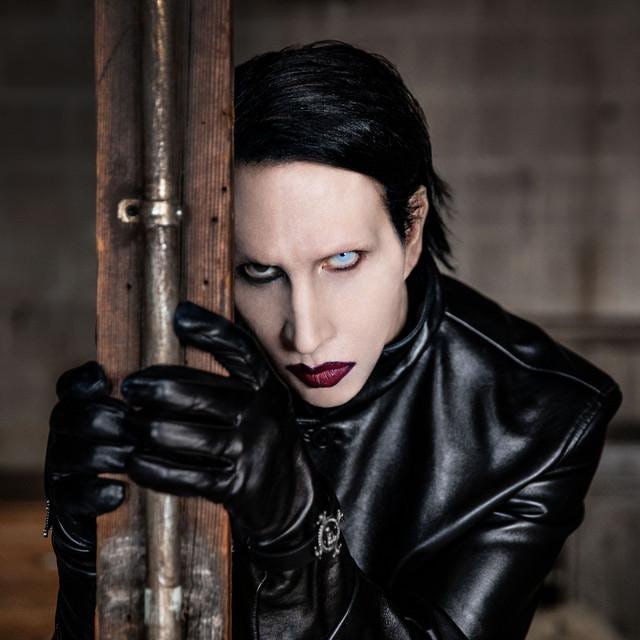Marilyn Manson 'Cross Logo' Badge Set