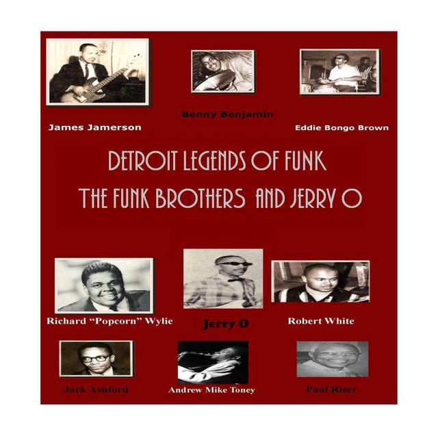The Funk Brothers with Jerry O Store: Official Merch & Vinyl