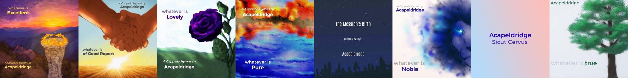 Acapeldridge Store: Official Merch & Vinyl