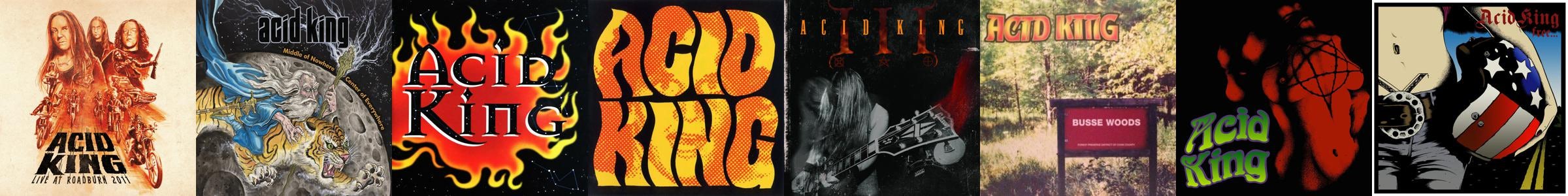 Acid King Shirts, Acid King Merch, Acid King Hoodies, Acid King Vinyl ...