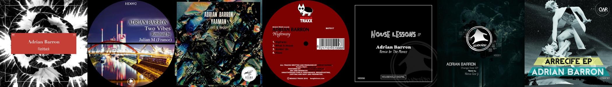Adrian Barron Store: Official Merch & Vinyl