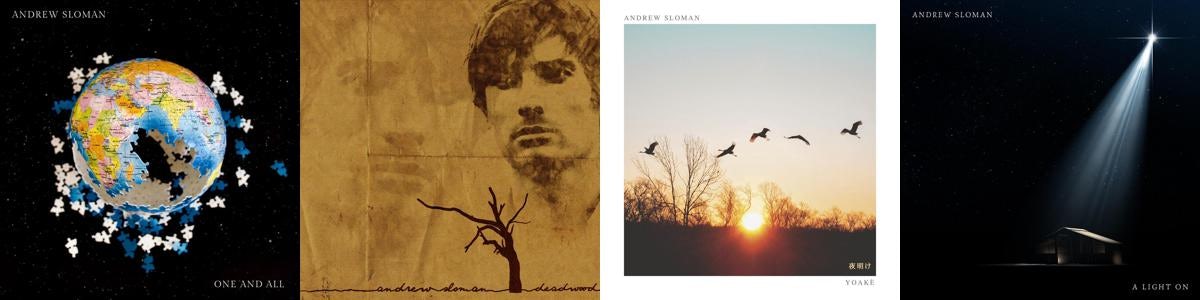Andrew Sloman Store: Official Merch & Vinyl