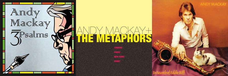 Andy Mackay Store: Official Merch & Vinyl