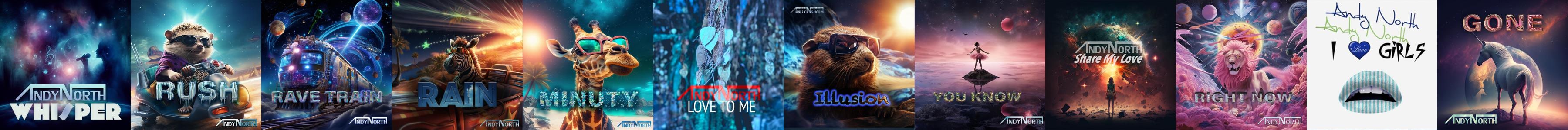 Andy North Store: Official Merch & Vinyl