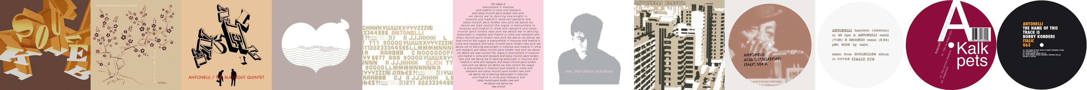 Antonelli Store: Official Merch & Vinyl