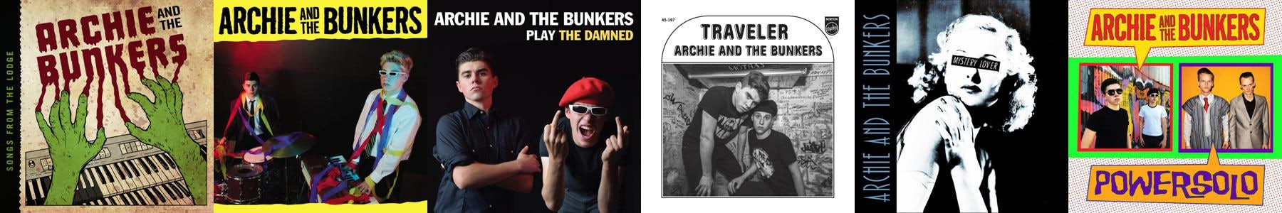 Archie and the Bunkers Store: Official Merch & Vinyl