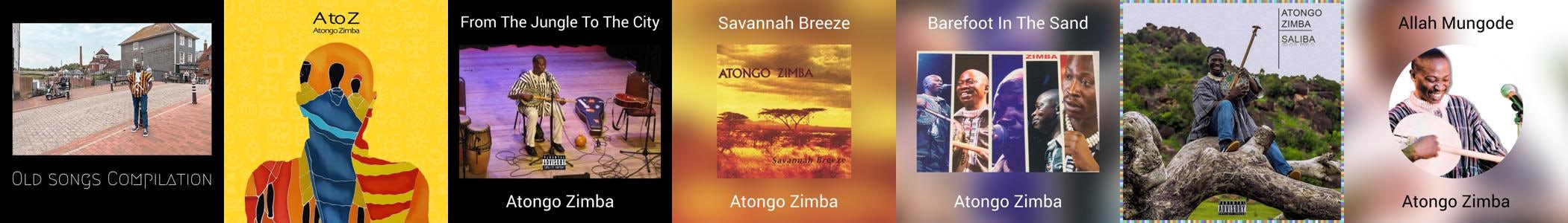 Atongo Zimba Store: Official Merch & Vinyl