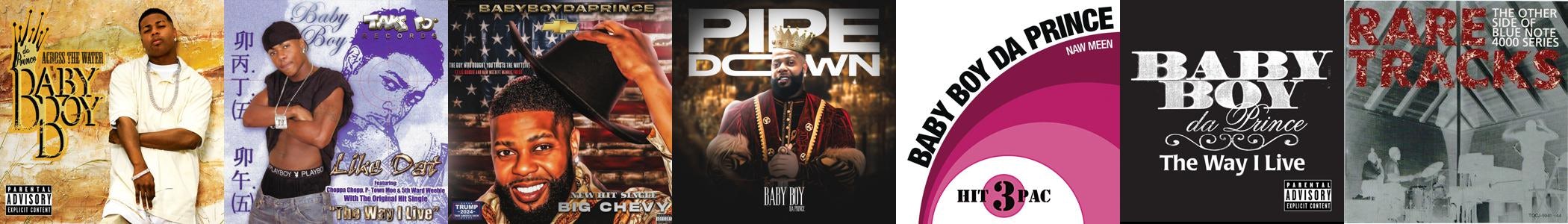 Baby Boy Da Prince Store: Official Merch & Vinyl