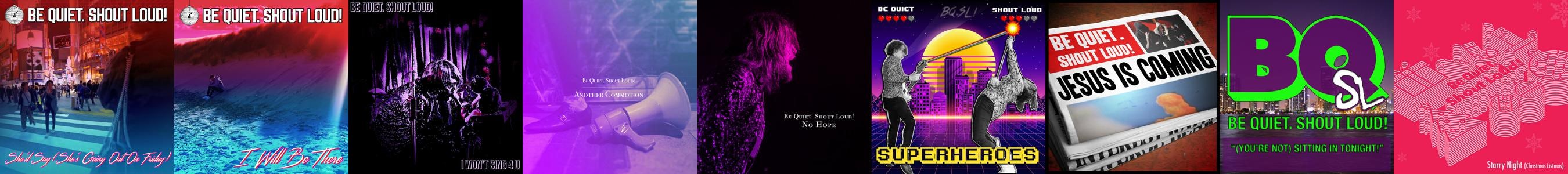 Be Quiet. Shout Loud! Store: Official Merch & Vinyl