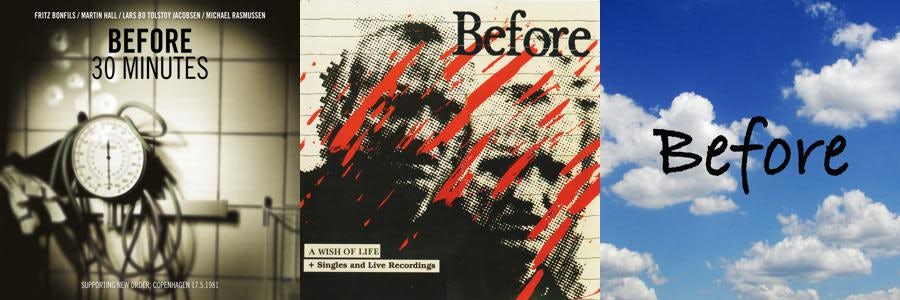 Before Store: Official Merch & Vinyl