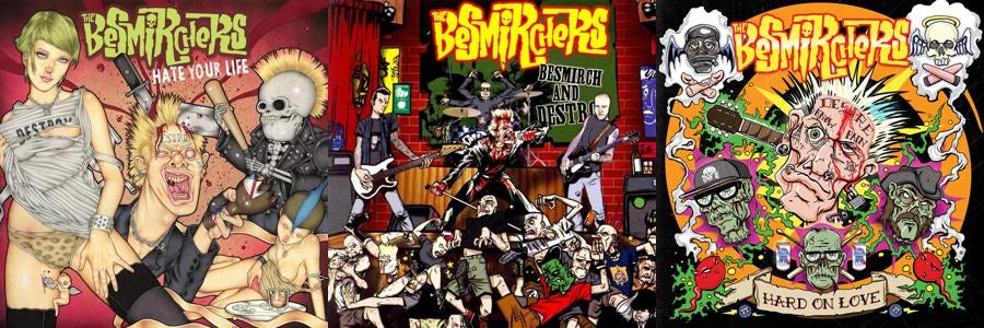 The Besmirchers Store: Official Merch & Vinyl