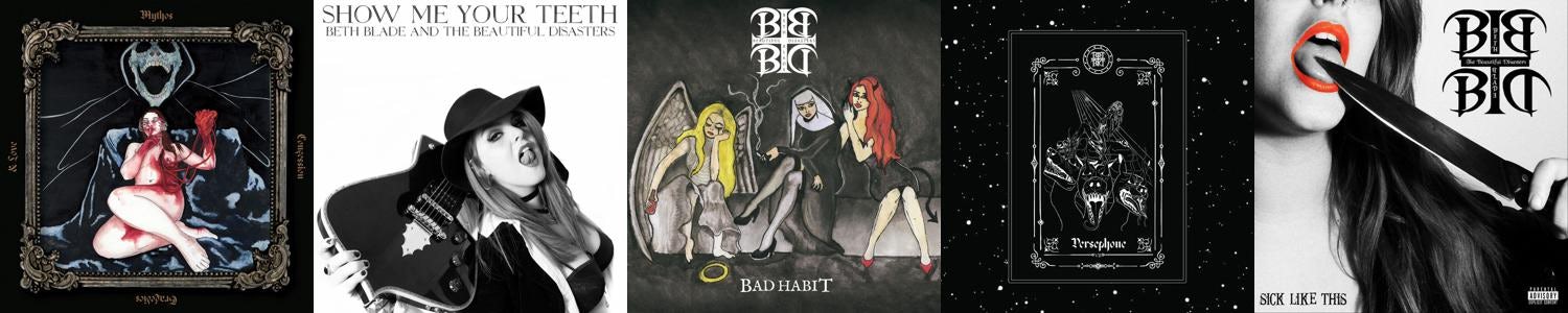 Beth Blade and the Beautiful Disasters Store: Official Merch & Vinyl