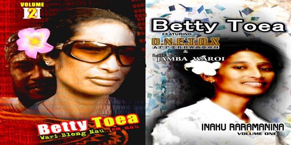 Betty Toea Store: Official Merch & Vinyl