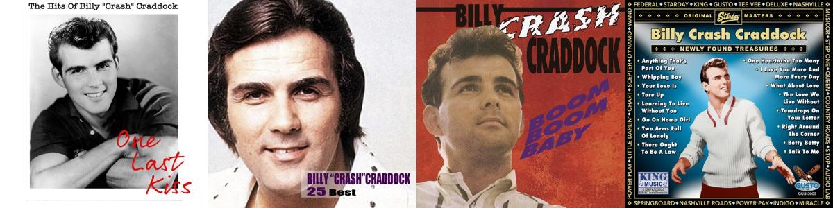 Billy 'Crash' Craddock Store: Official Merch & Vinyl