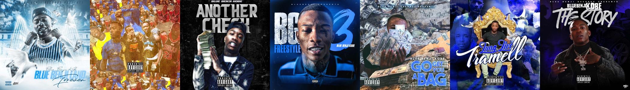 Blue Benji Kobe Store: Official Merch & Vinyl