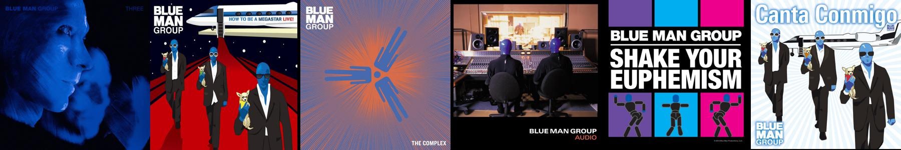 Blue Man Group Store: Official Merch & Vinyl