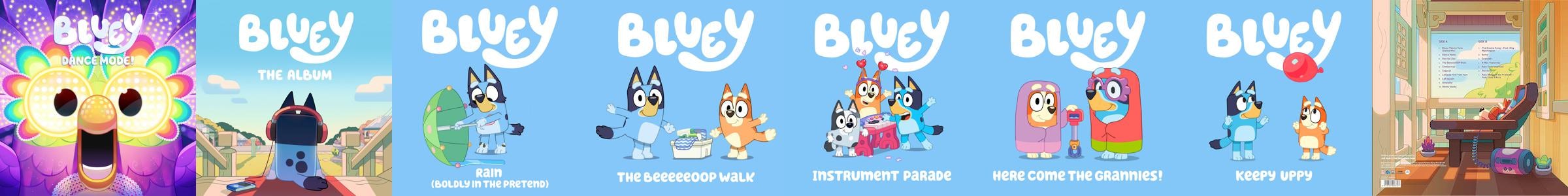 Bluey Shirts, Bluey Merch, Bluey Hoodies, Bluey Vinyl Records, Bluey ...