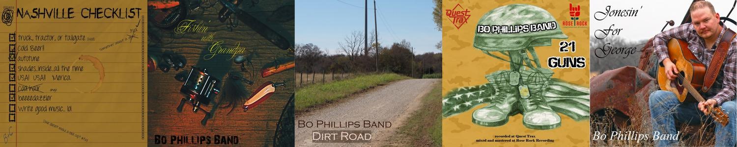 Bo Phillips Band Store: Official Merch & Vinyl