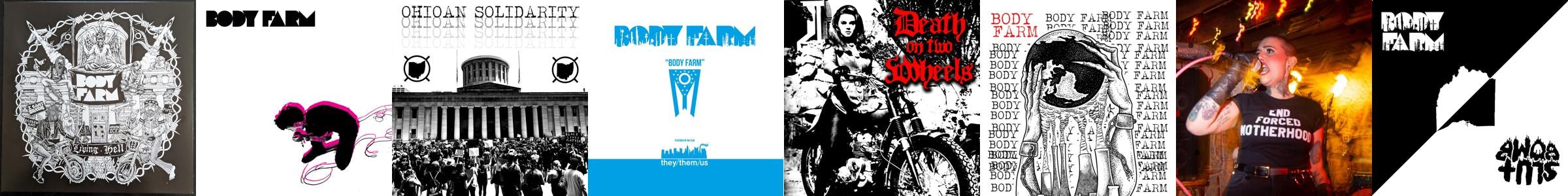 Body Farm Store: Official Merch & Vinyl