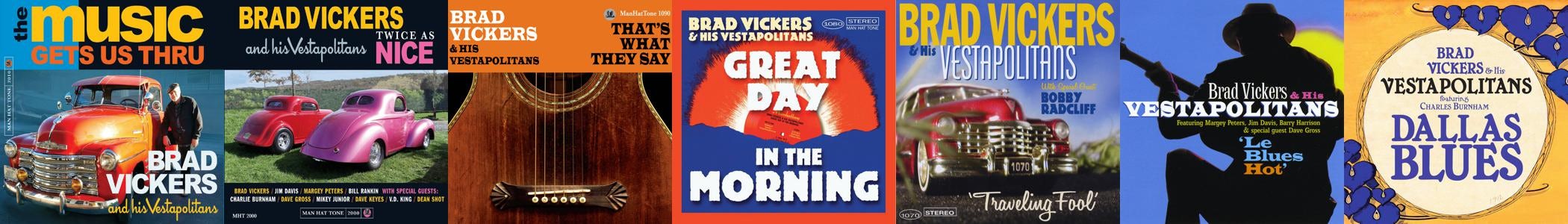Brad Vickers & His Vestapolitans Store: Official Merch & Vinyl