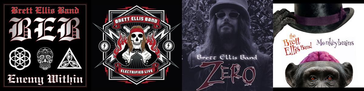 Brett Ellis Band Store: Official Merch & Vinyl