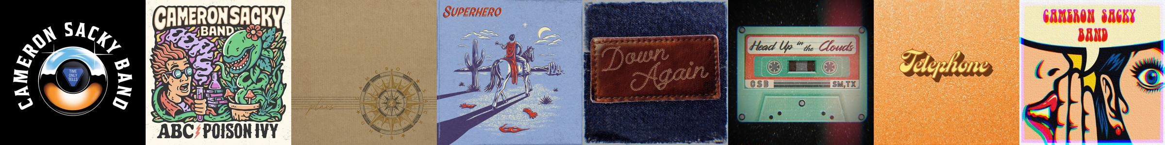 Cameron Sacky Band Store: Official Merch & Vinyl