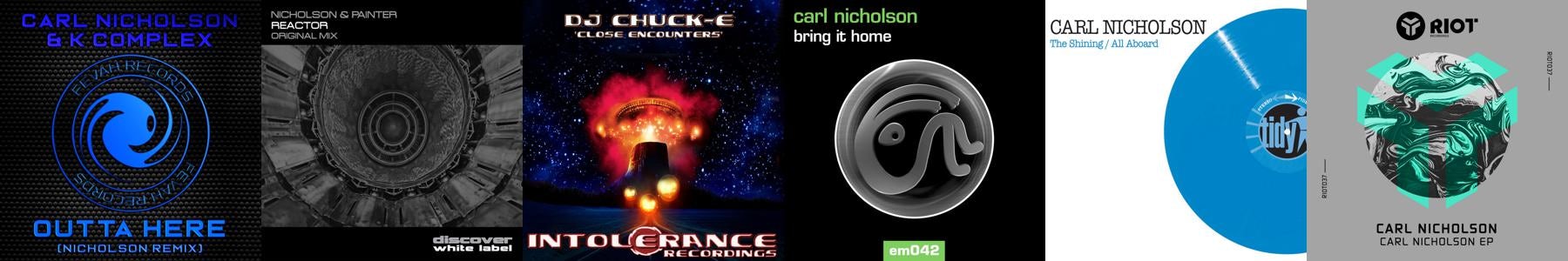 Carl Nicholson Store: Official Merch & Vinyl