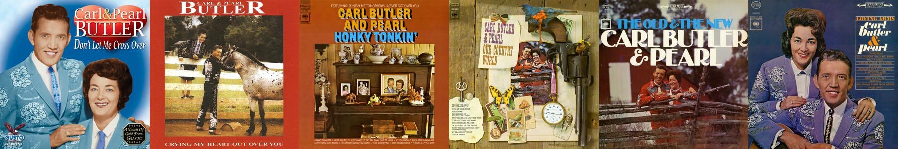 Carl & Pearl Butler Store: Official Merch & Vinyl