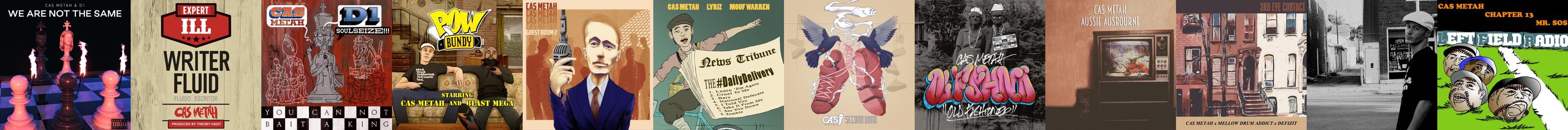 Cas Metah Store: Official Merch & Vinyl