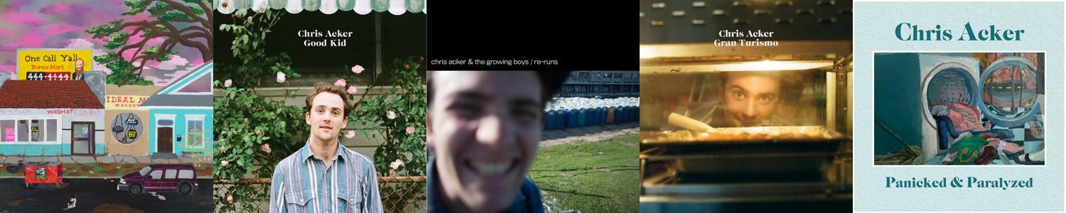 Chris Acker Store: Official Merch & Vinyl