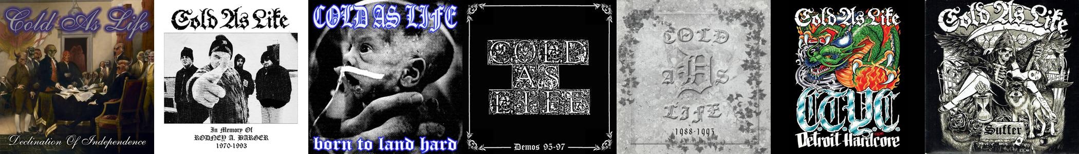 Cold As Life Store: Official Merch & Vinyl