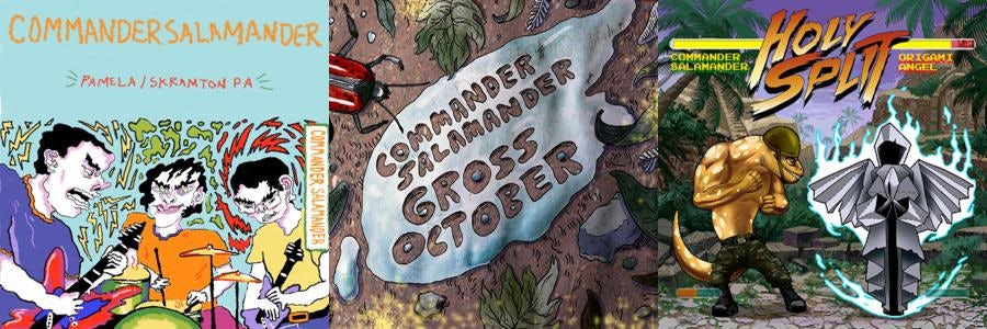 Commander Salamander Store: Official Merch & Vinyl